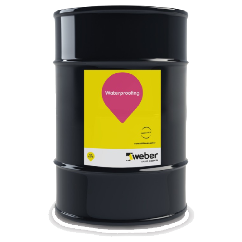 Weberdry Rubberized Bitumen Emulsion RBE 200Ltr