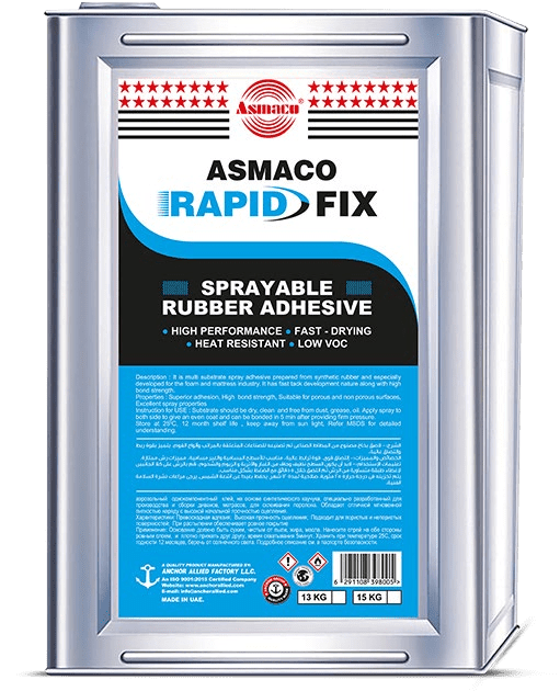 Asmaco Fix Sprayable Rubber Adhesive
