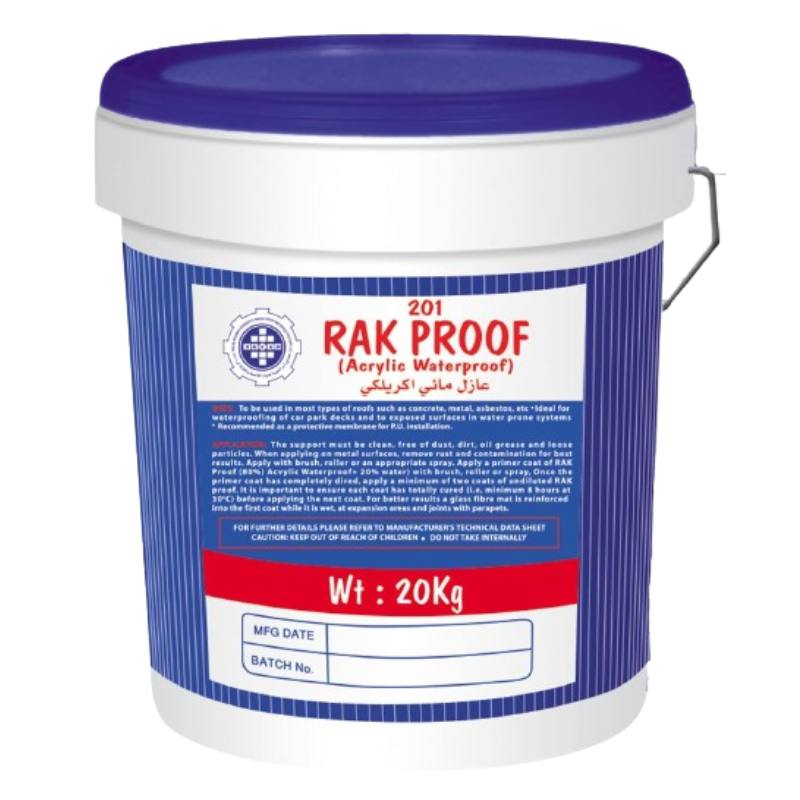 RAKAM RAK Proof 201 Acrylic Waterproof 20kg | SAB GATE