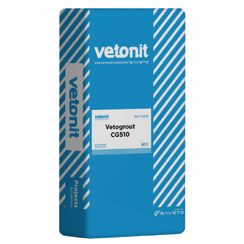 Saveto Vetogrout CG510 High Precision Grout 25 kg | SAB GATE
