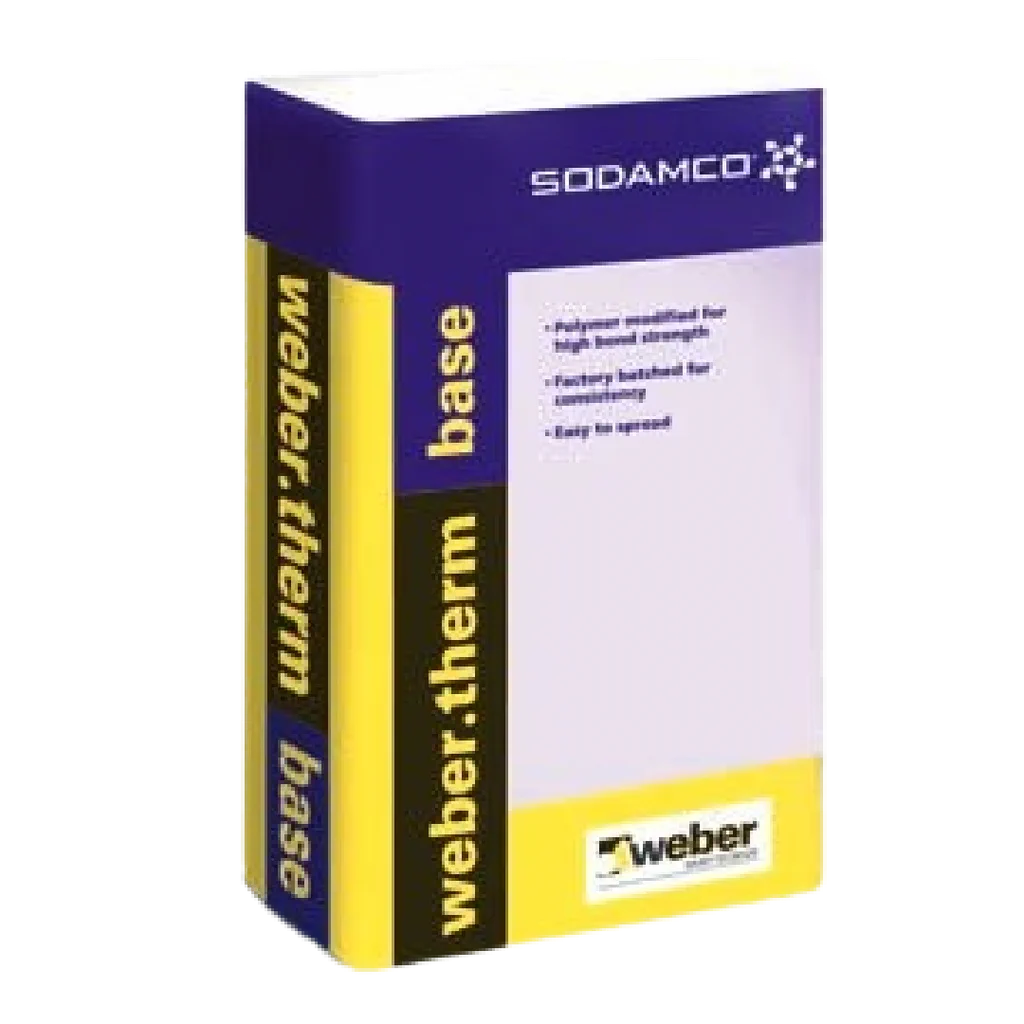 Webertherm Base Cement Based Polymer Base Coat Render for Etics | SAB GATE