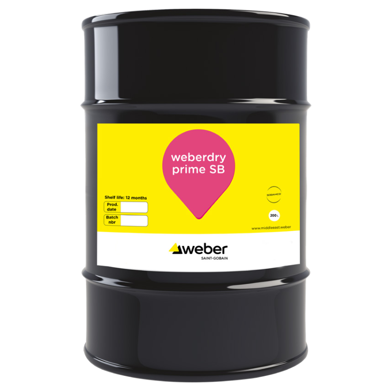 Weber weberdry Prime SB Solvent Based Bitumen Primer | SAB GATE