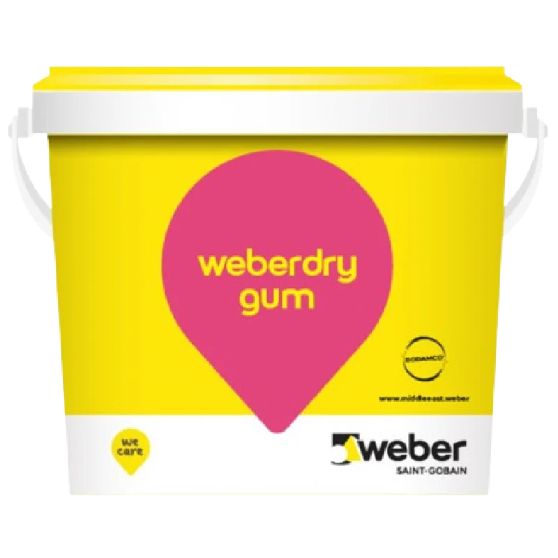 Weber Weberdry Gum Mono Component Acrylic Based Flexible Waterproofing ...